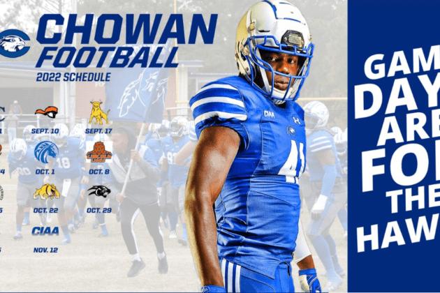 Chowan Football Releases 2022 Schedule | Chowan University