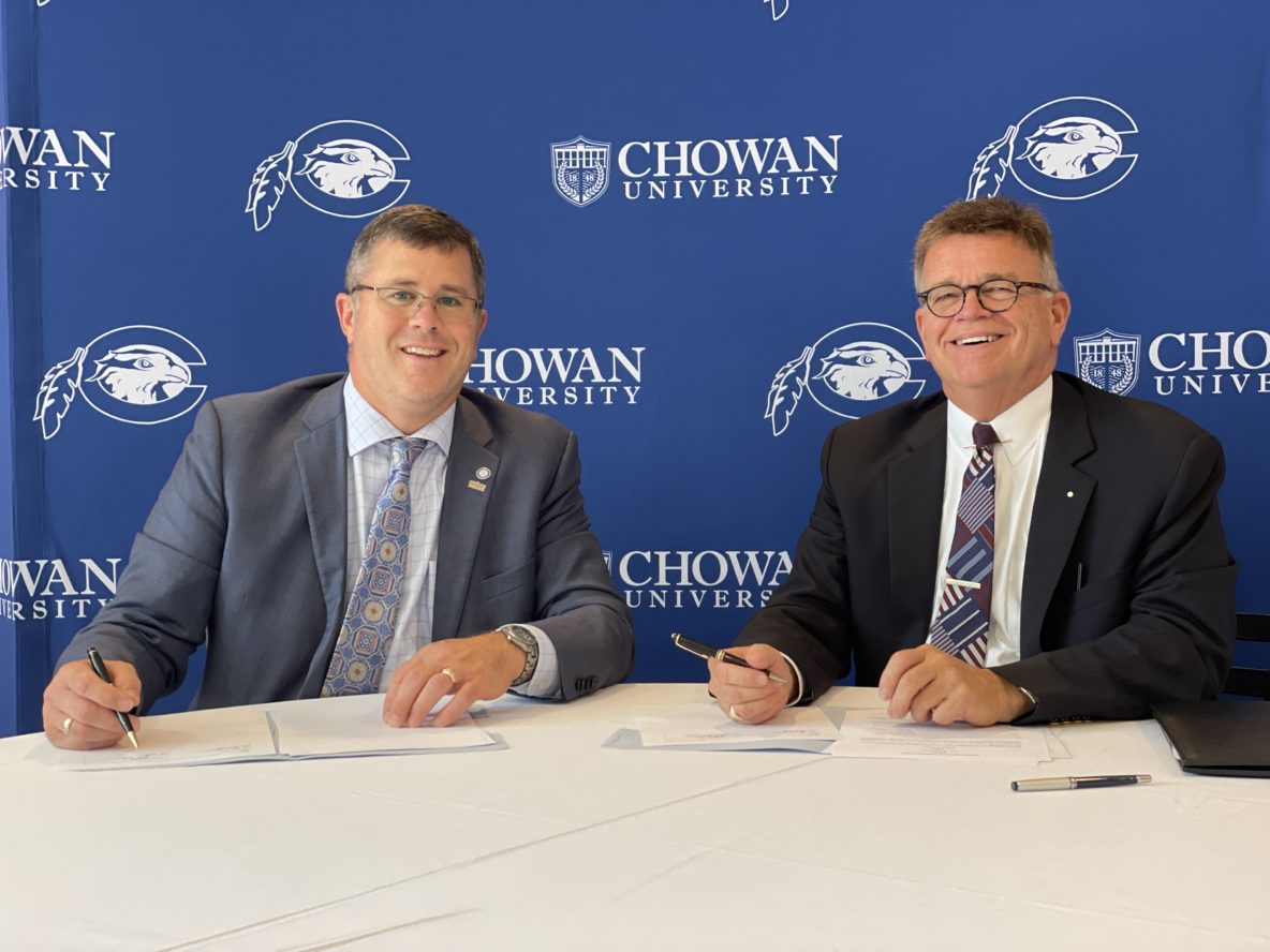 Chowan University Signs Partnership Agreements with Local School ...
