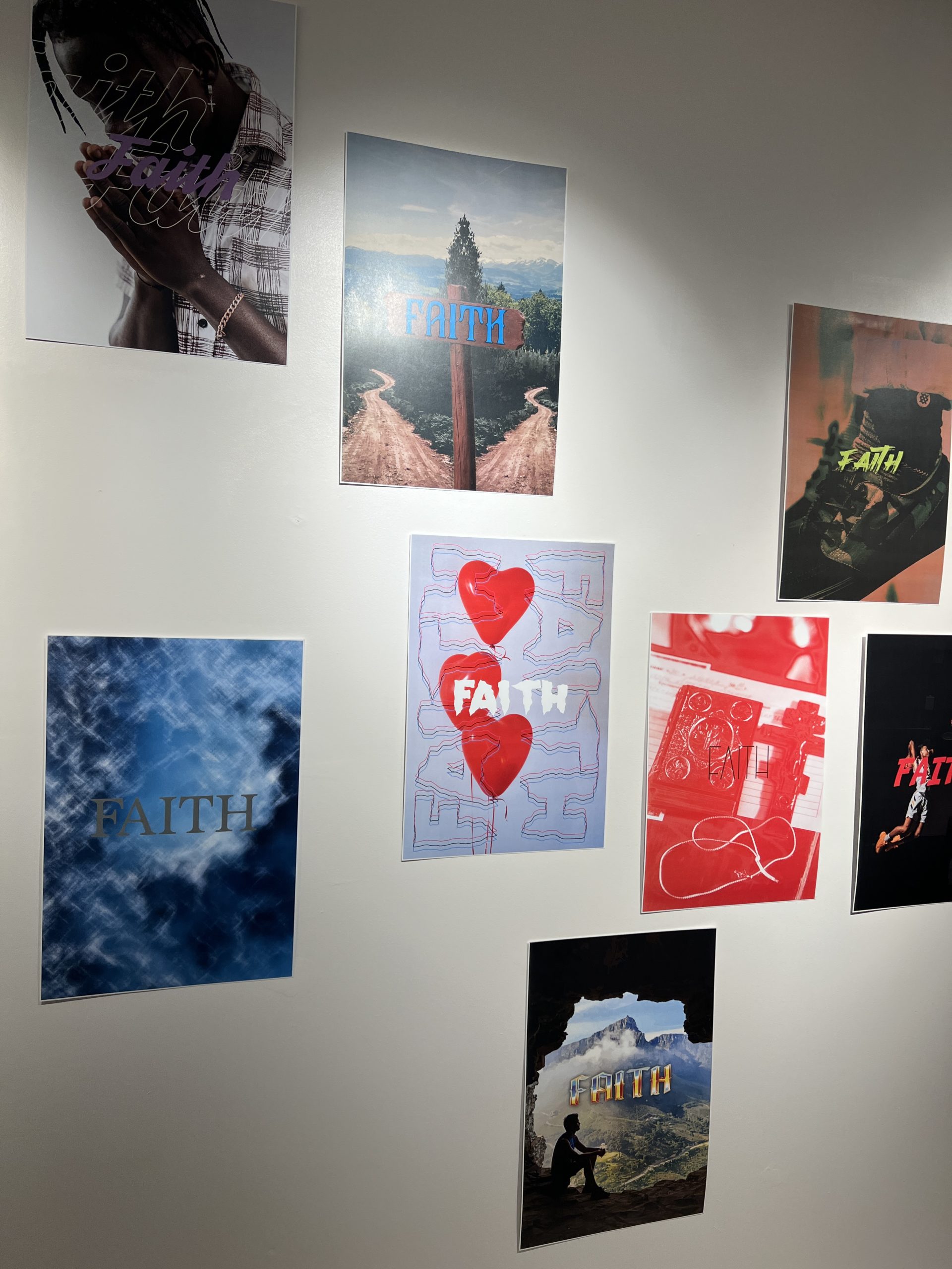 The Chowan Graphic Design Club FAITH Poster Show | Chowan University