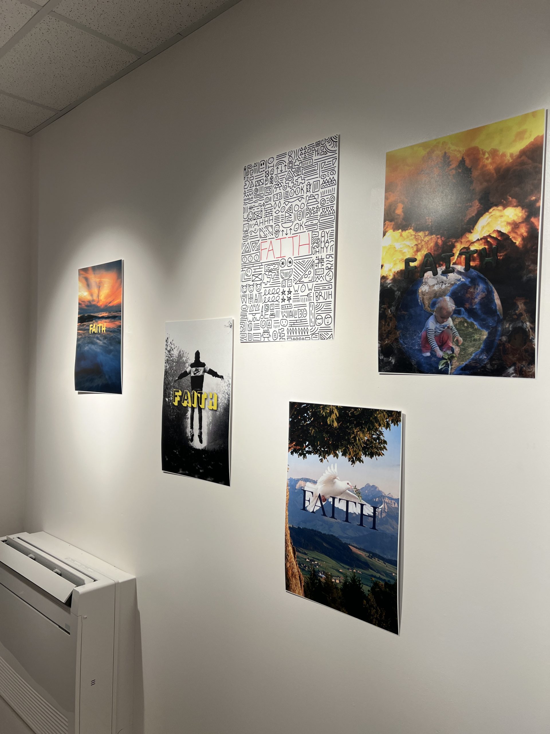 The Chowan Graphic Design Club FAITH Poster Show | Chowan University