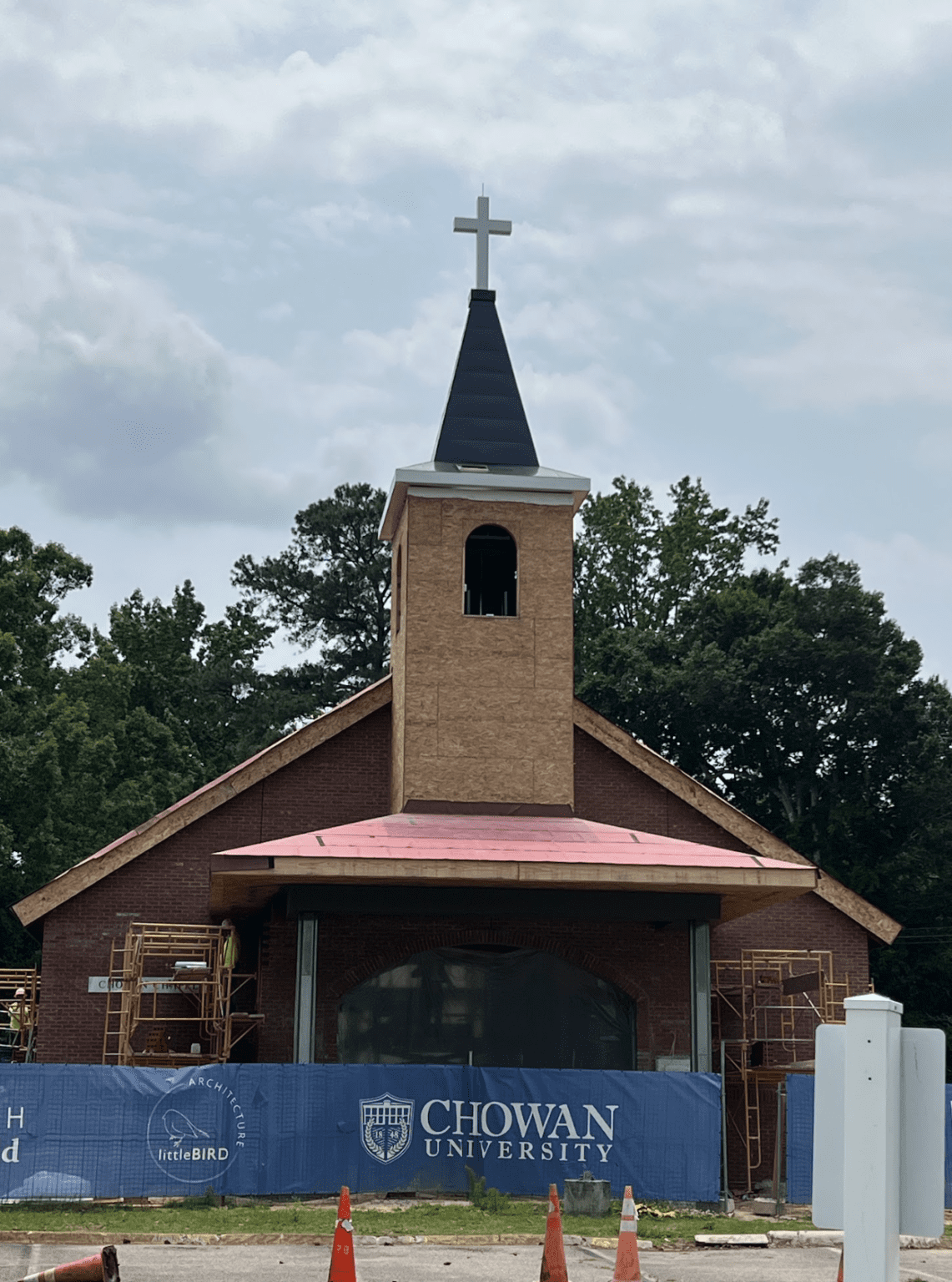 Chowan University Celebrates Steeple Raising for the Chowan Chapel ...