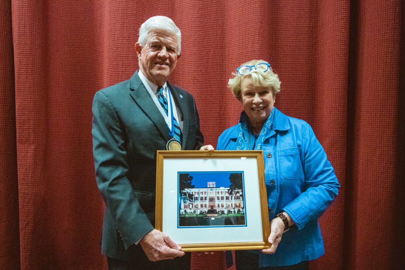 Interim President Chuck Taylor Honored with Spirit of Chowan Award | Chowan University